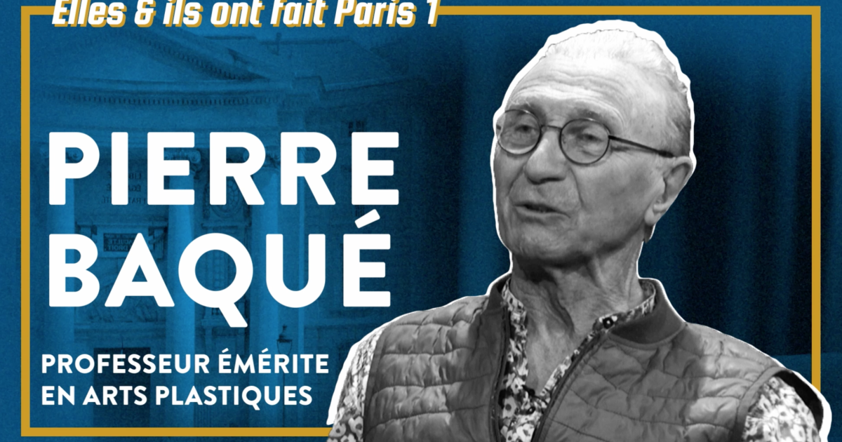 Entretien avec Pierre-Baqué | Sorbonne TV